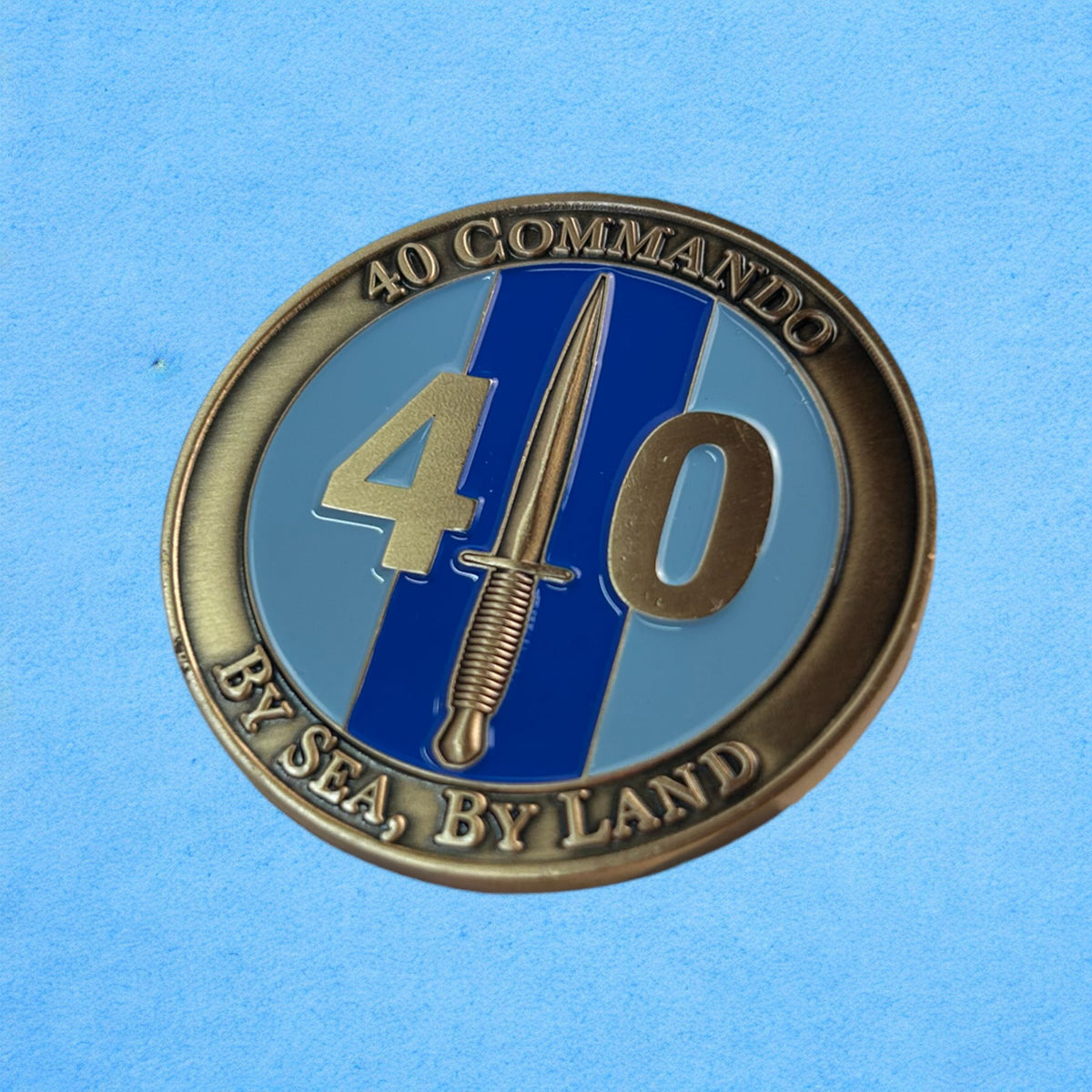 40 Commando Royal Marines Enamelled Coin – Royal Marines Shop