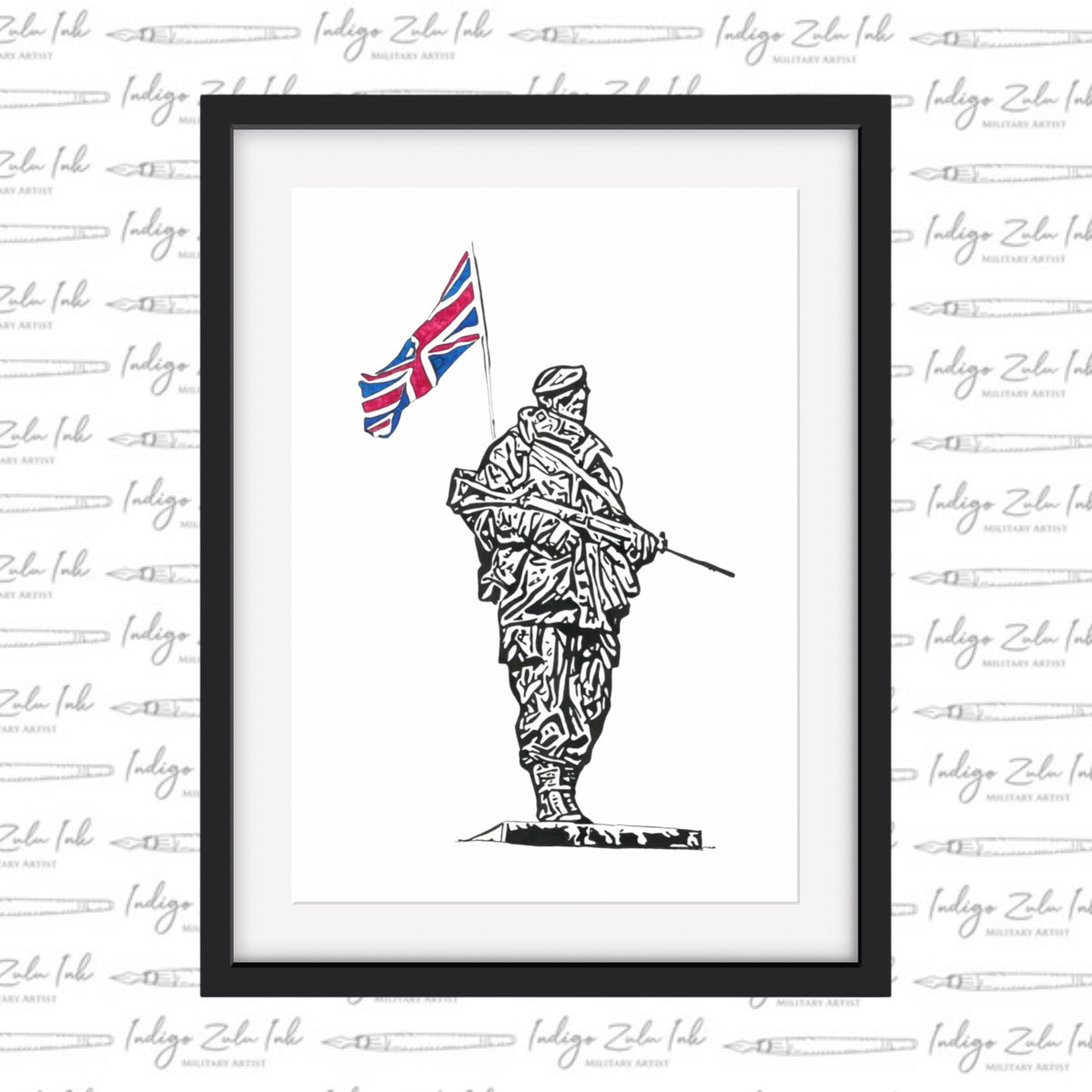 Falkland 40 Yomper - INDIGO ZULU INK – Royal Marines Shop