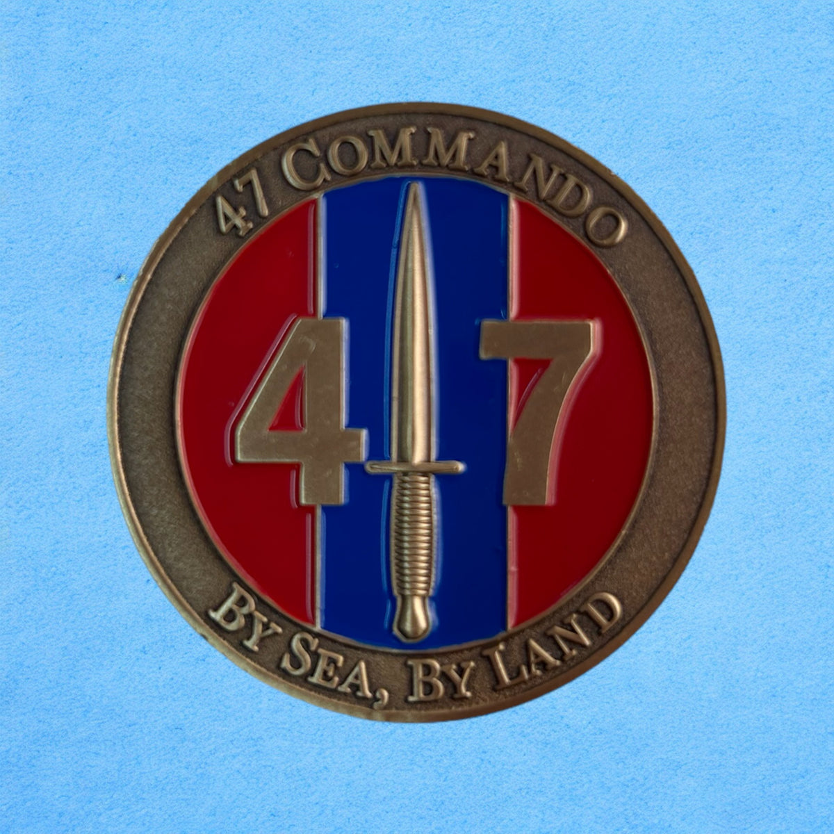 47 Commando Royal Marines Enamelled Coin – Royal Marines Shop