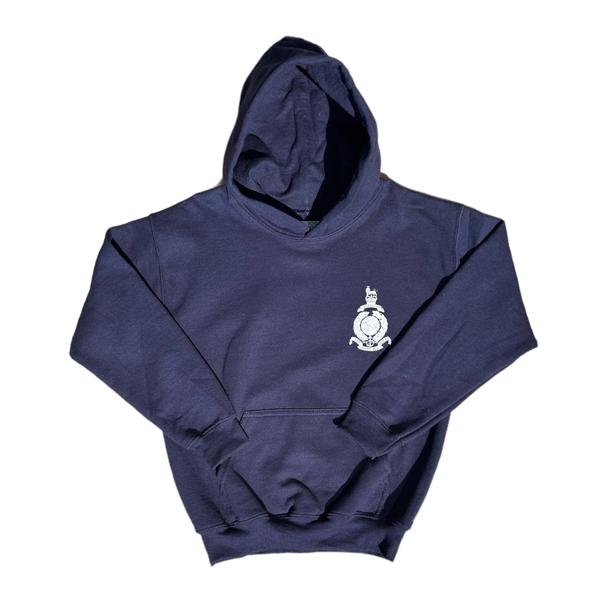 Children's RM Corps Crest Hoodie - Navy – Royal Marines Shop