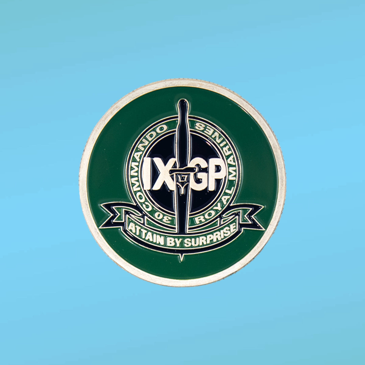 30 Commando IX Group Royal Marines Challenge Coin – Royal Marines Shop