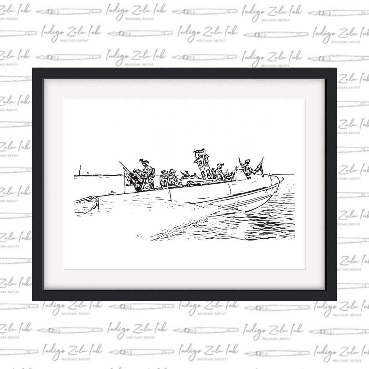 47 CDO (Raiding Group) - INDIGO ZULU INK – Royal Marines Shop