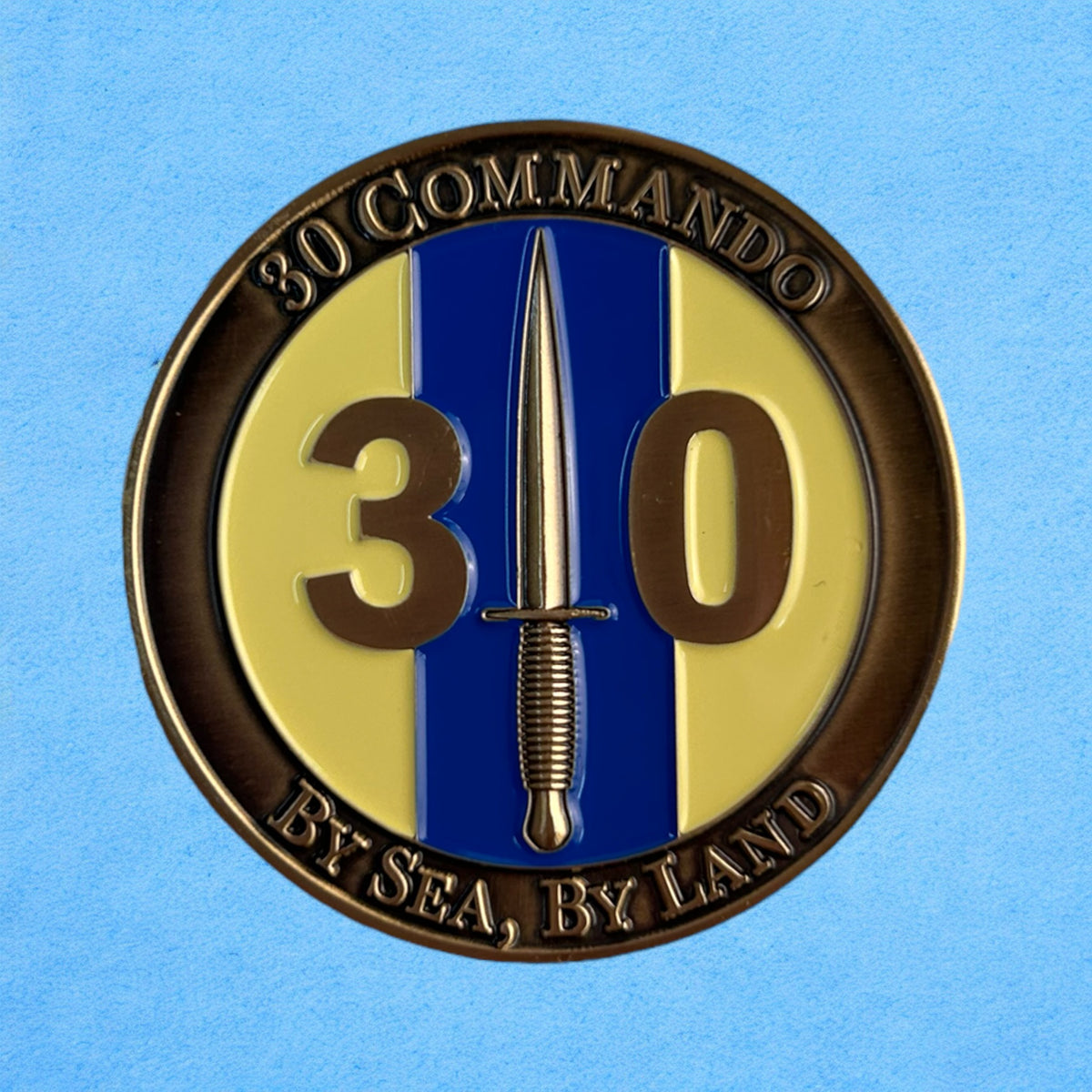 30 Commando Royal Marines Enamelled Coin – Royal Marines Shop