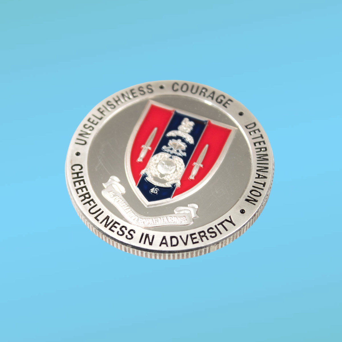 45 Commando Royal Marines Challenge Coin – Royal Marines Shop