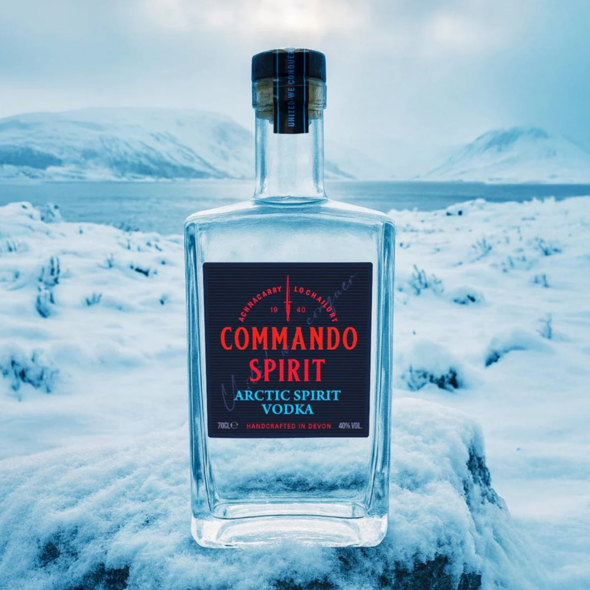 Commando Spirit Arctic Spirit Vodka - 70cl 40% vol – Royal Marines Shop