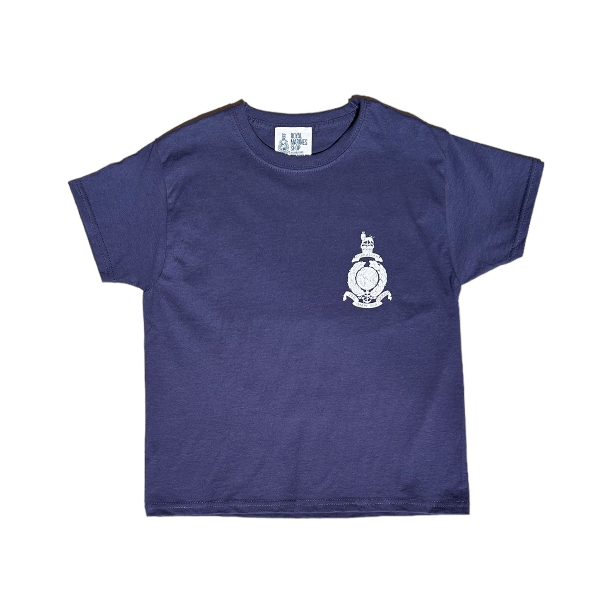 Children's RM Corps Crest T-Shirt - Navy Blue – Royal Marines Shop