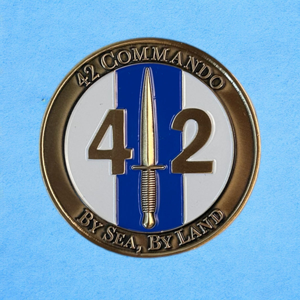 42 Commando Royal Marines Enamelled Coin – Royal Marines Shop