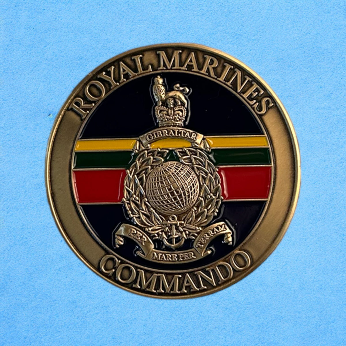 43 Commando Royal Marines Enamelled Coin – Royal Marines Shop