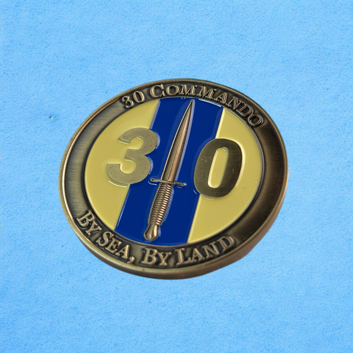 30 Commando Royal Marines Enamelled Coin – Royal Marines Shop