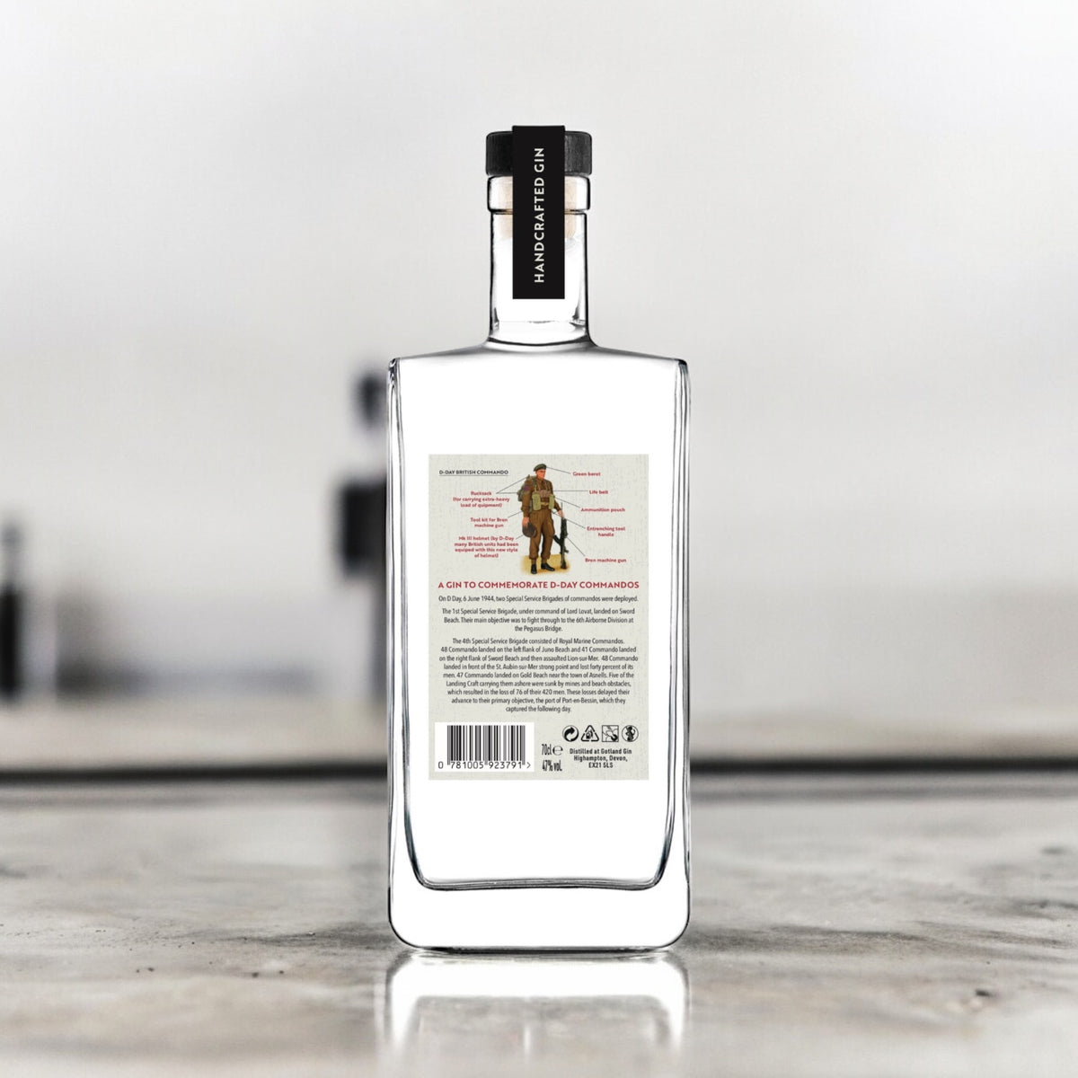 Commando Spirit Commemorative Edition D-Day 80 Gin - 70cl 47.0% vol ...