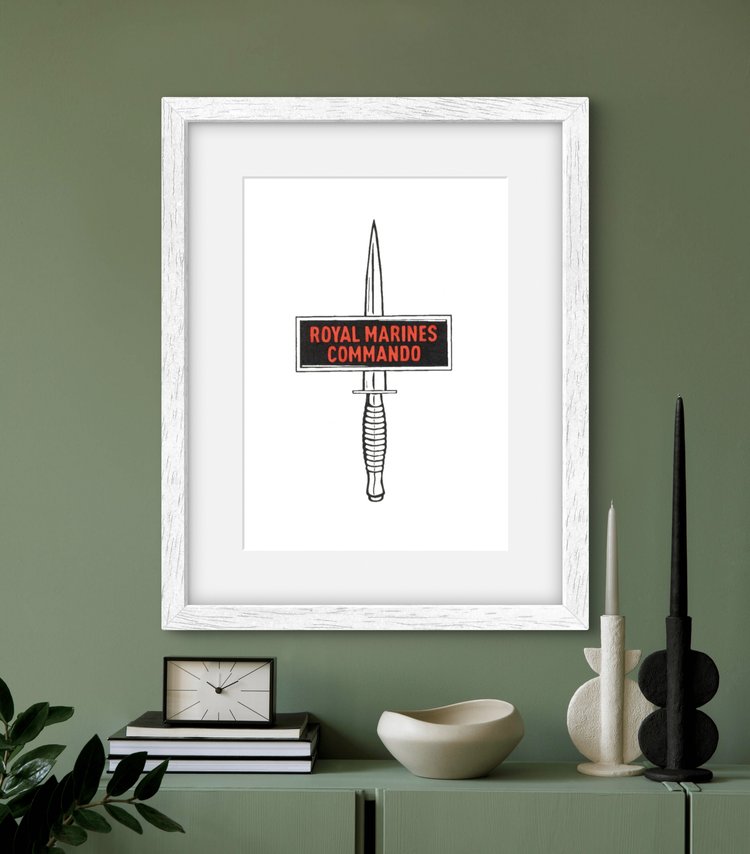 Commando Dagger - INDIGO ZULU INK – Royal Marines Shop