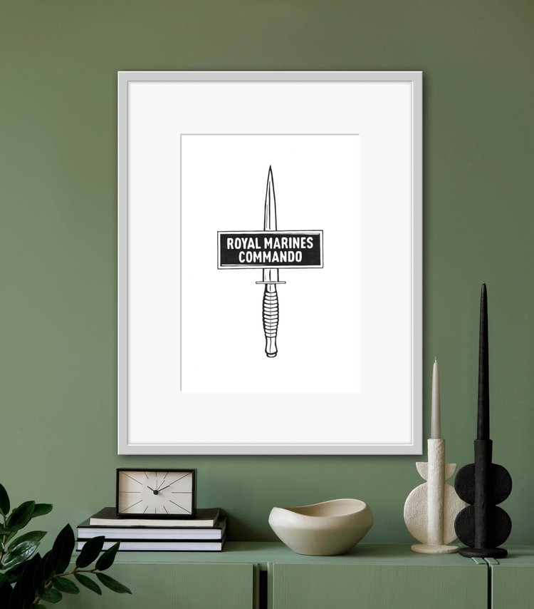 Commando Dagger - INDIGO ZULU INK – Royal Marines Shop