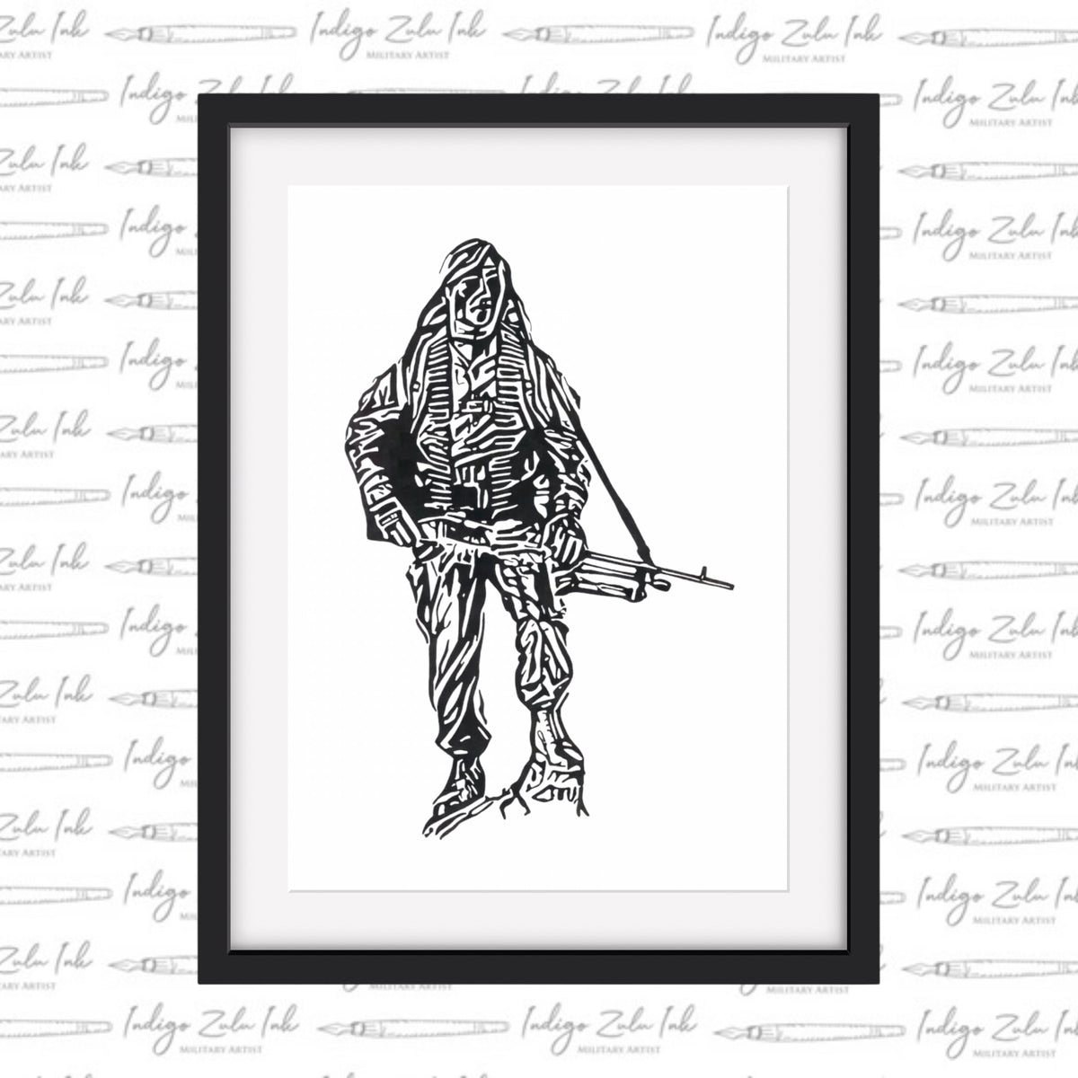 GPMG Commando - INDIGO ZULU INK – Royal Marines Shop