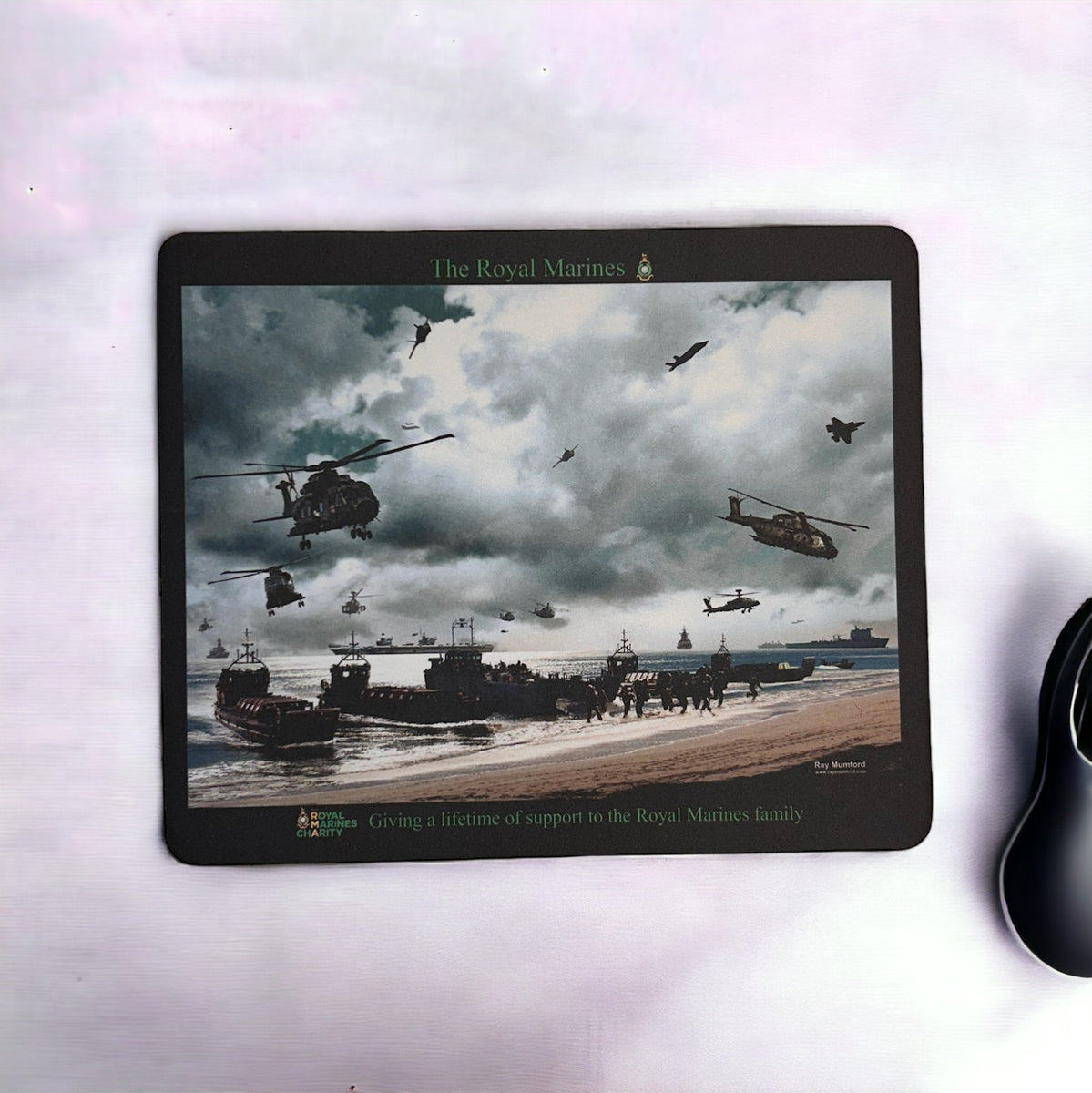 Landing at Dawn 2 - Mouse Mat – Royal Marines Shop