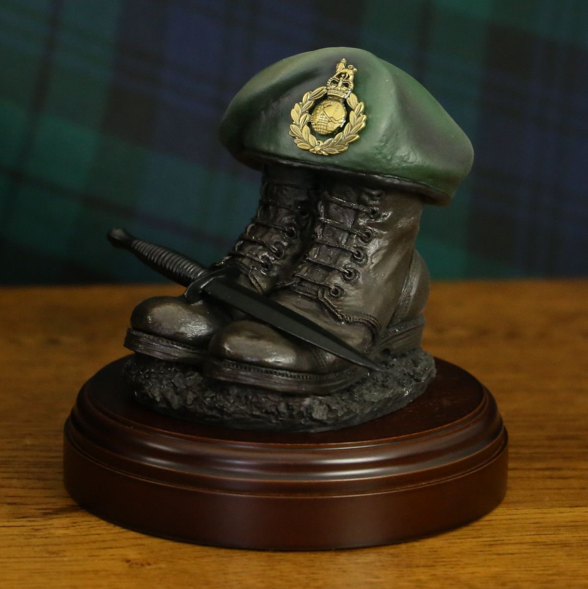 Royal Marines Drill Boots and Painted Beret – Royal Marines Shop