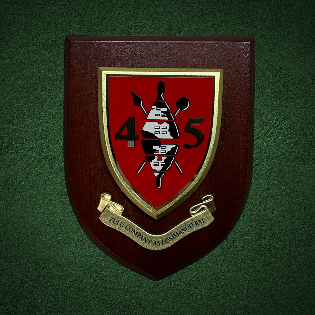 Zulu Company 45 Commando Plaque – Royal Marines Shop