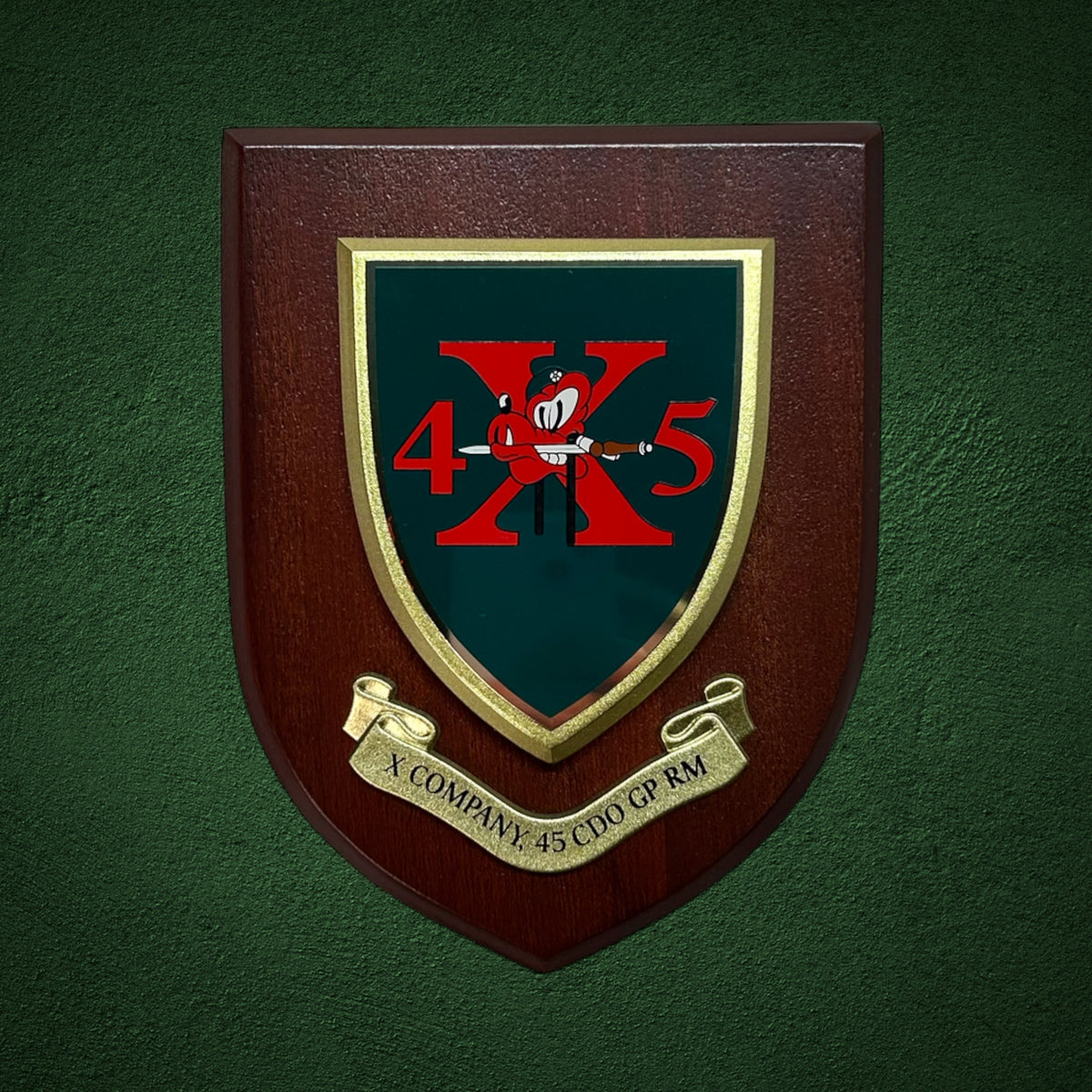 X Ray Company 45 Commando Plaque – Royal Marines Shop