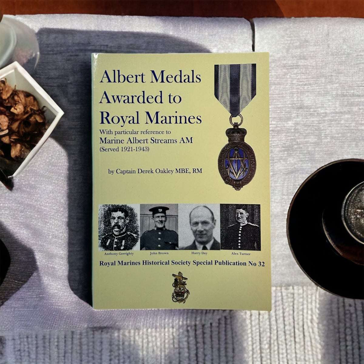 Albert Medals Awarded to Royal Marines by Captain Derek Oakley MBE, RM ...