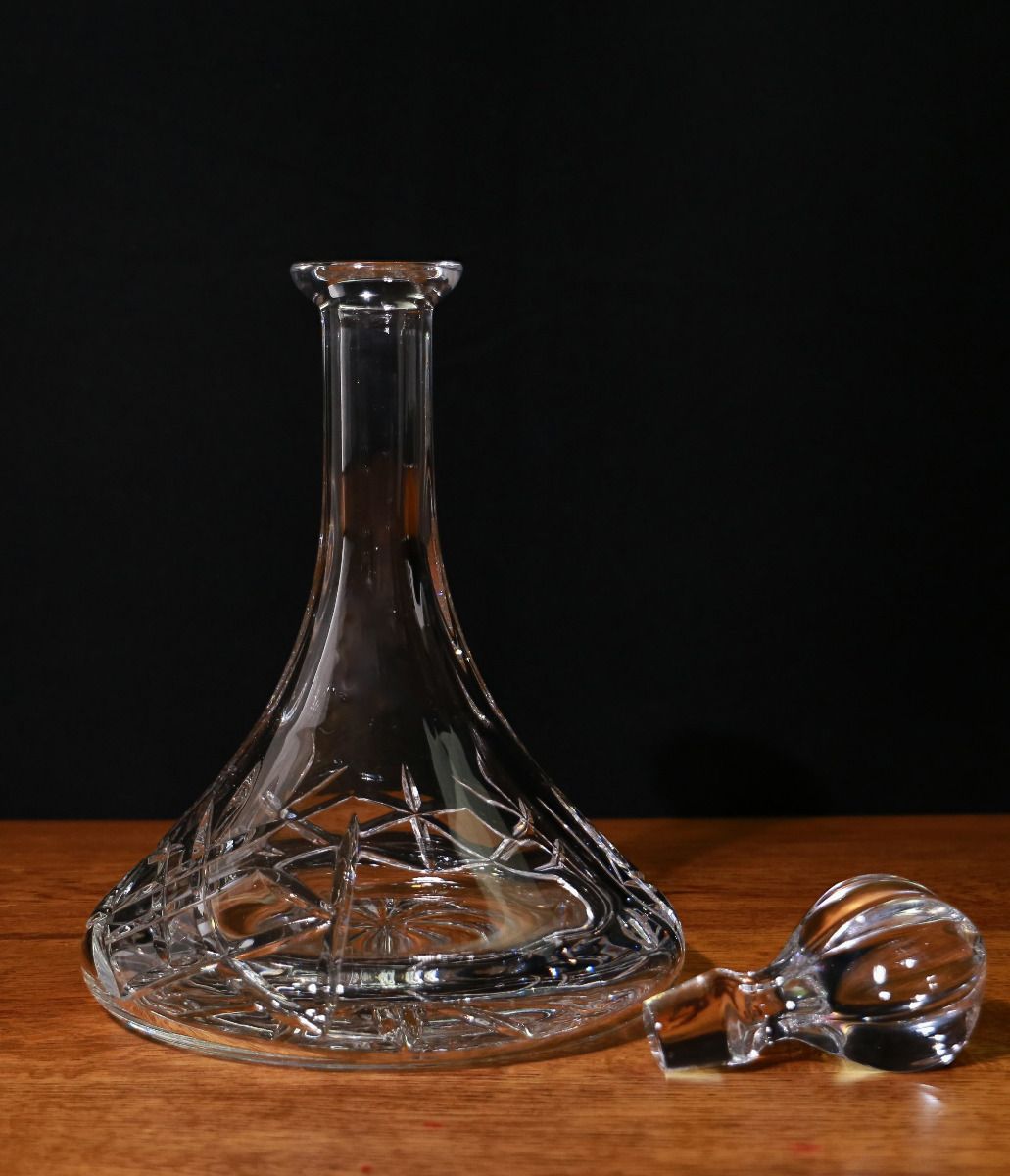Panel Style Port Decanter & Serving Tray, Engraved & In a Gift Box ...