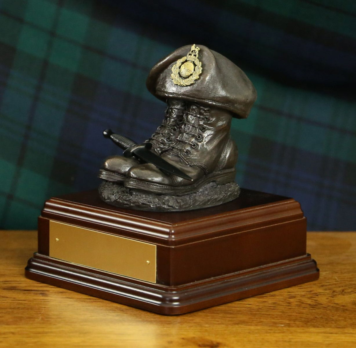 Royal Marines Drill Boots and Beret - Bronze – Royal Marines Shop