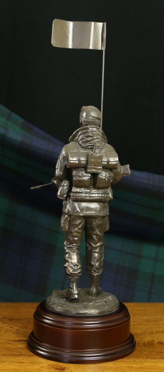 Royal Marines Commando Falklands War Yomper - Bronze A5j – Royal ...