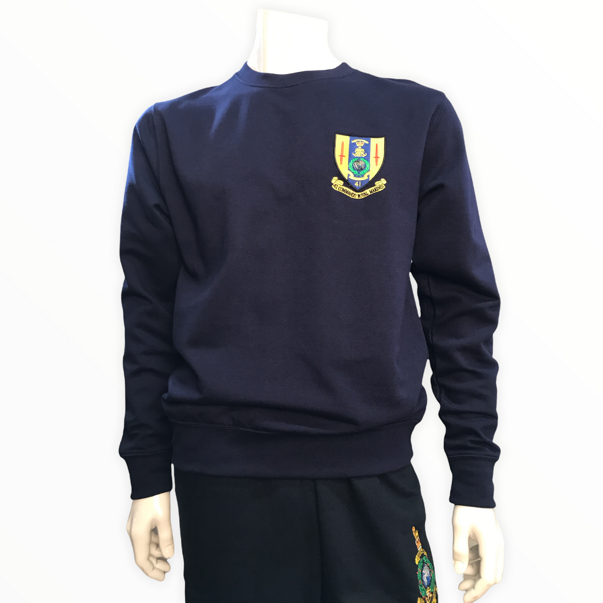41 Commando Embroidered Sweatshirt - Navy – Royal Marines Shop
