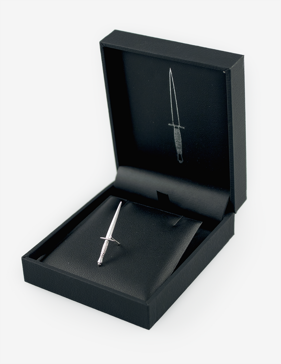 Royal Marines Sterling Silver Commando Dagger Lapel Pin – Royal Marines ...