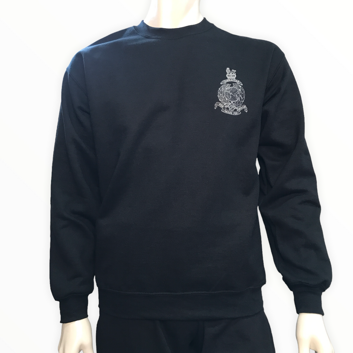 Basic Royal Marines Commando Sweatshirt - Black – Royal Marines Shop