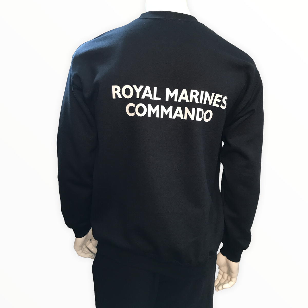 Basic Royal Marines Commando Sweatshirt - Black – Royal Marines Shop