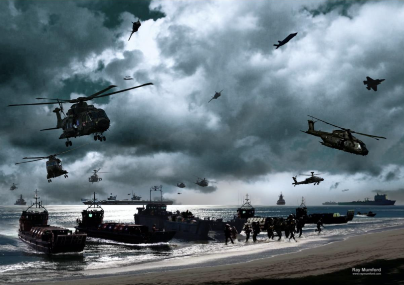 Landing at Dawn 2 – Littoral Strike 21st Century - Ray Mumford – Royal ...