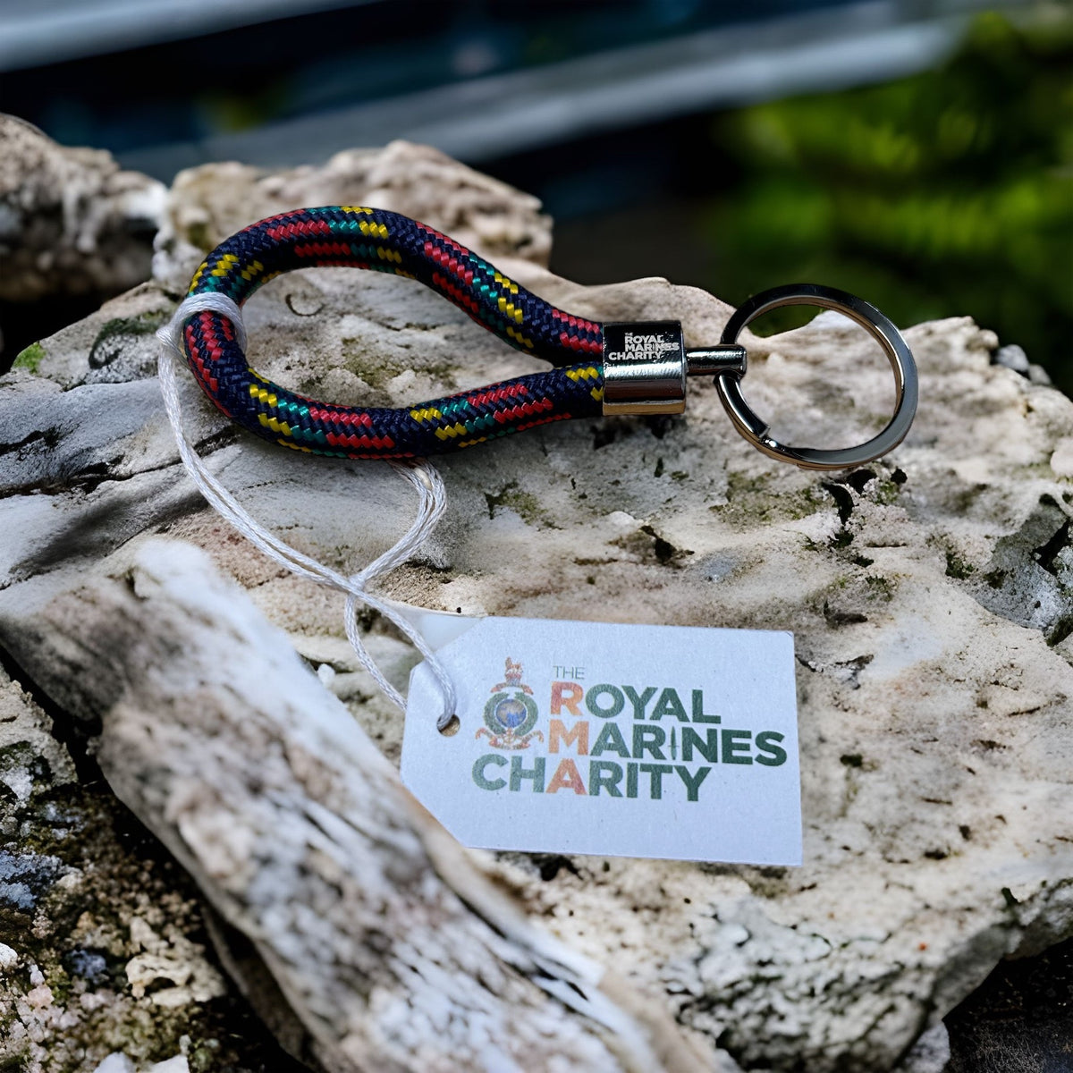The Royal Marines Charity Corps Coloured Ropelet Keyring – Royal ...