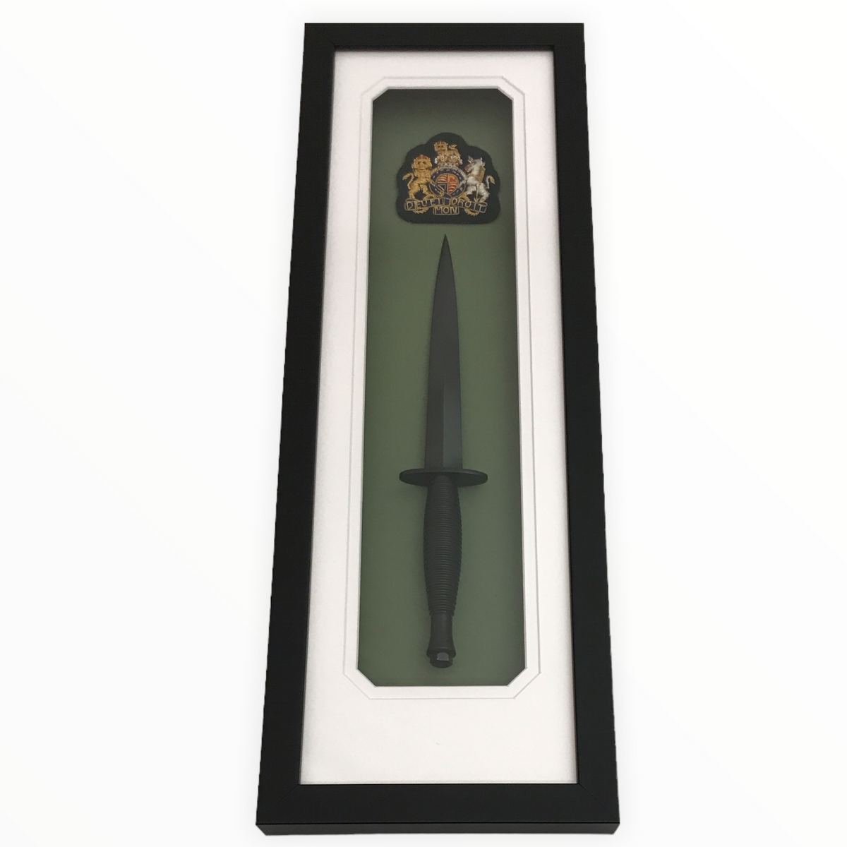 Framed Black Commando Dagger - WO1 – Royal Marines Shop
