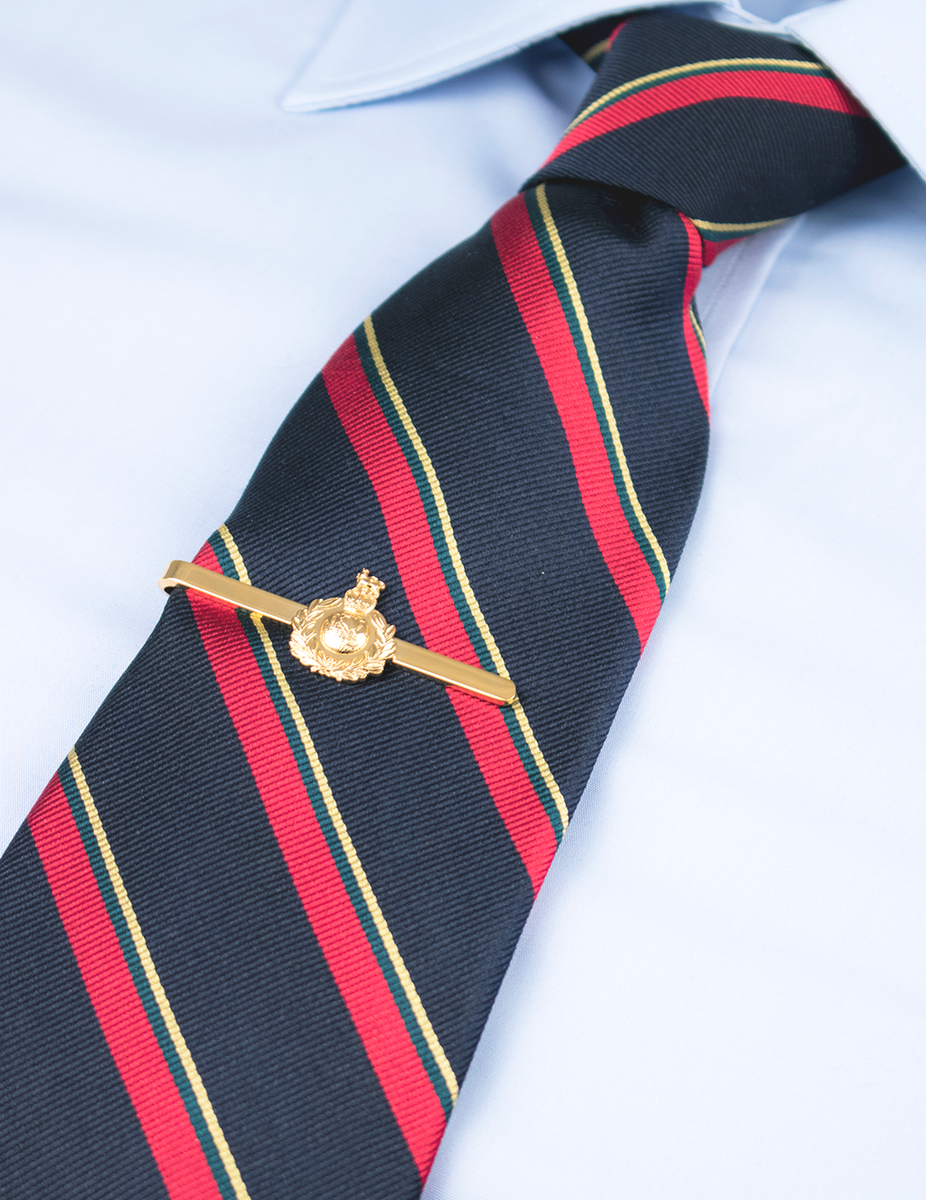 Royal Marines Globe & Laurel Tie Bar - Gold – Royal Marines Shop
