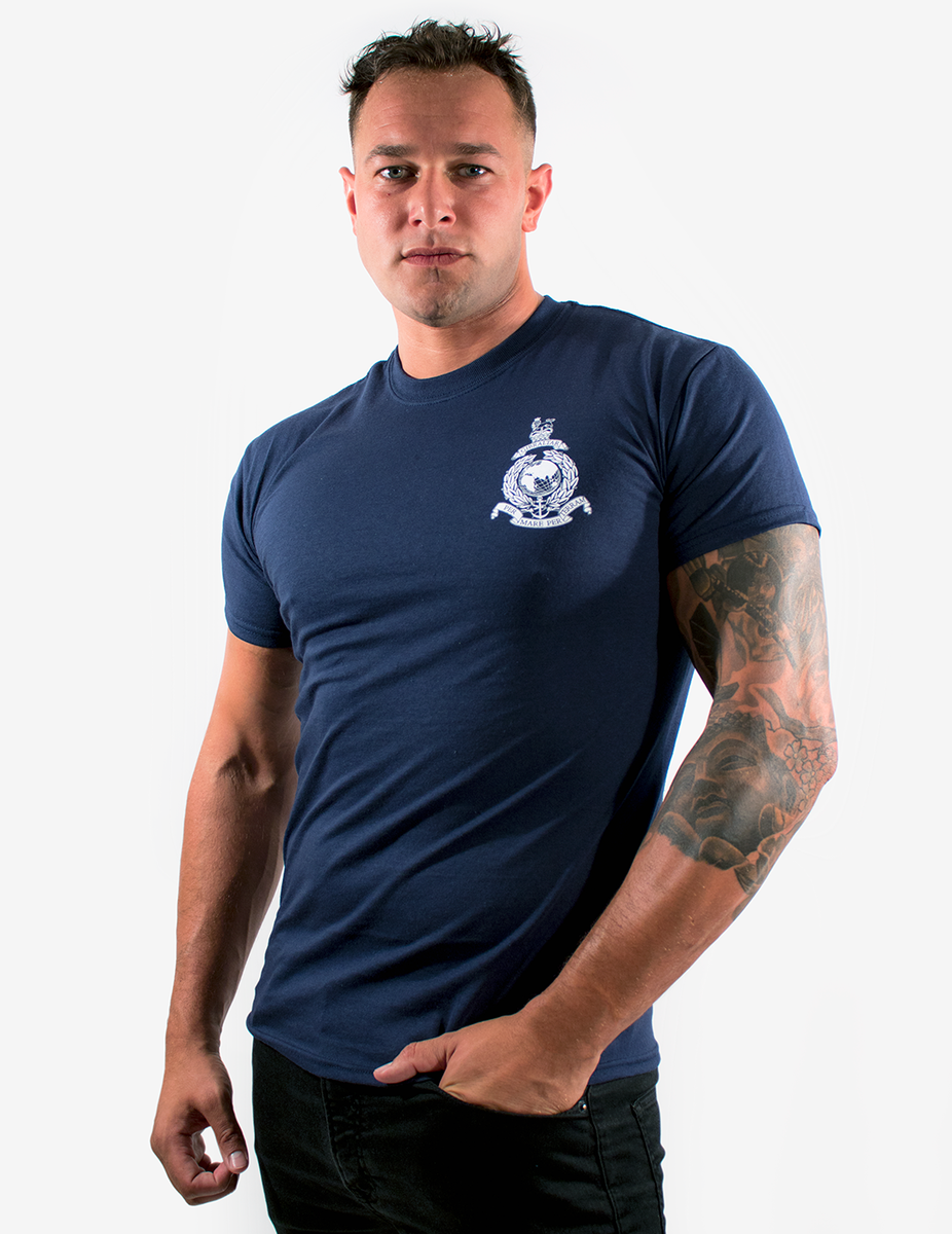 Basic Royal Marines T-Shirt - Navy – Royal Marines Shop