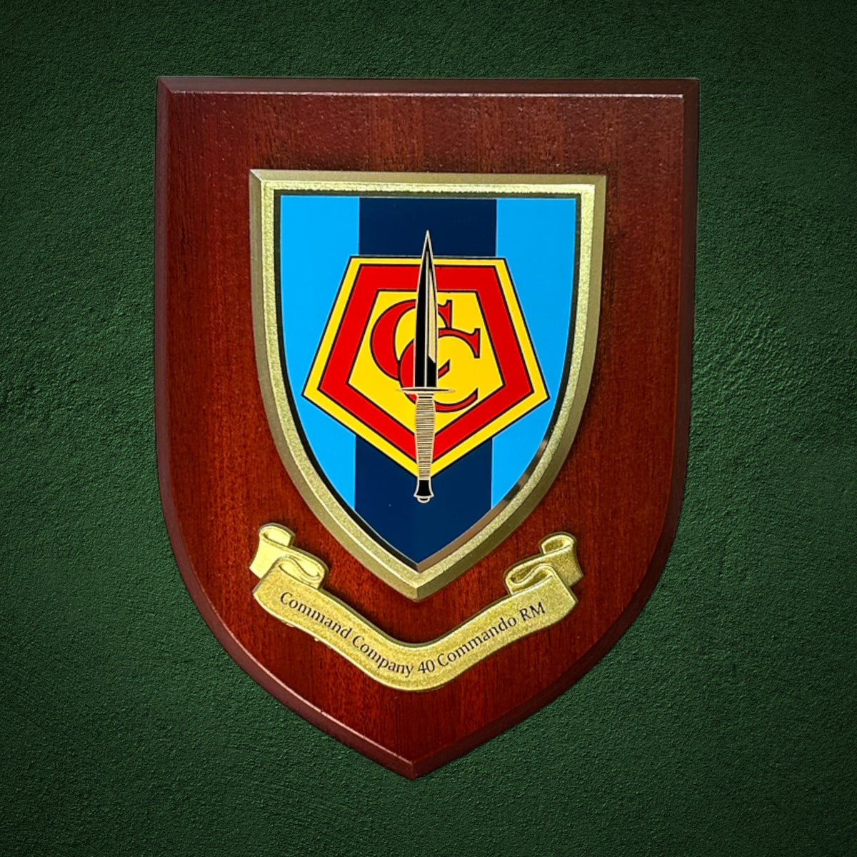 Command Company 40 Commando Plaque – Royal Marines Shop