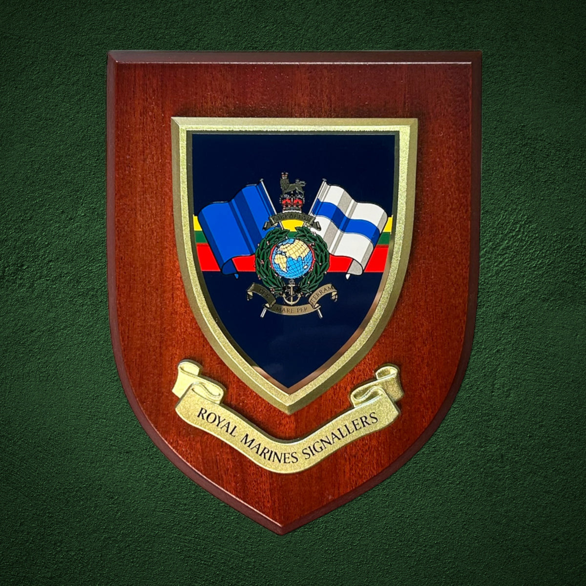 Royal Marines Signalers Plaque – Royal Marines Shop