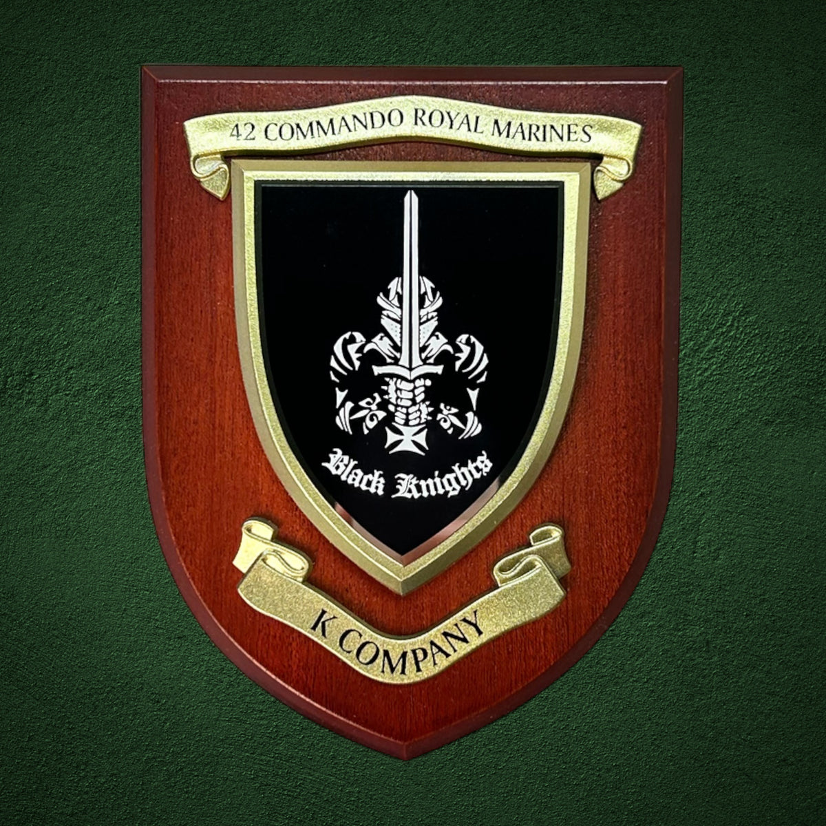 K Company 42 Commando Plaque – Royal Marines Shop
