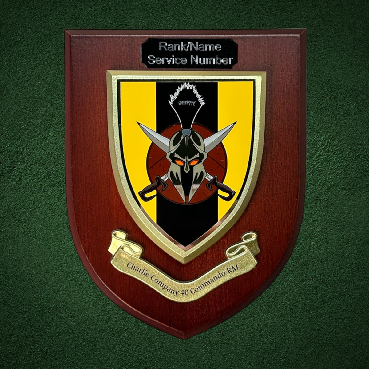 Charlie Company 40 Commando Plaque – Royal Marines Shop