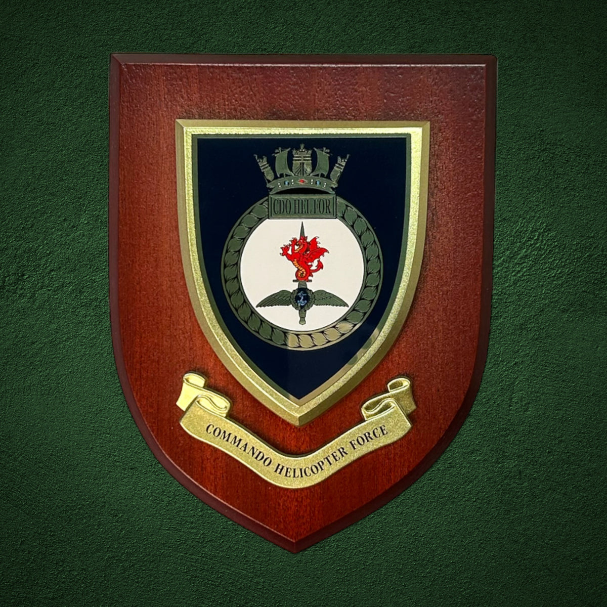 Commando Helicopter Force Plaque – Royal Marines Shop