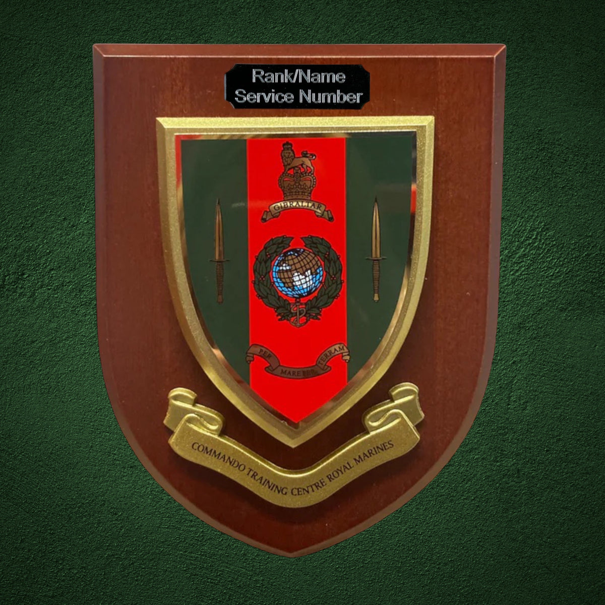 Commando Training Centre Plaque – Royal Marines Shop