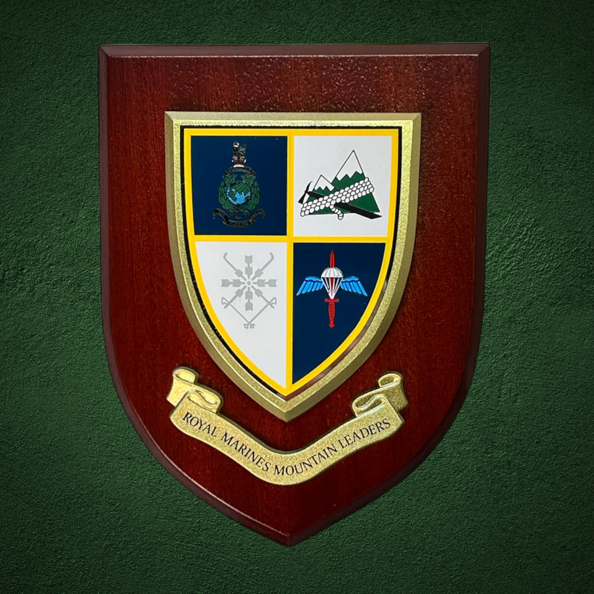 RM Mountain Leaders Plaque – Royal Marines Shop