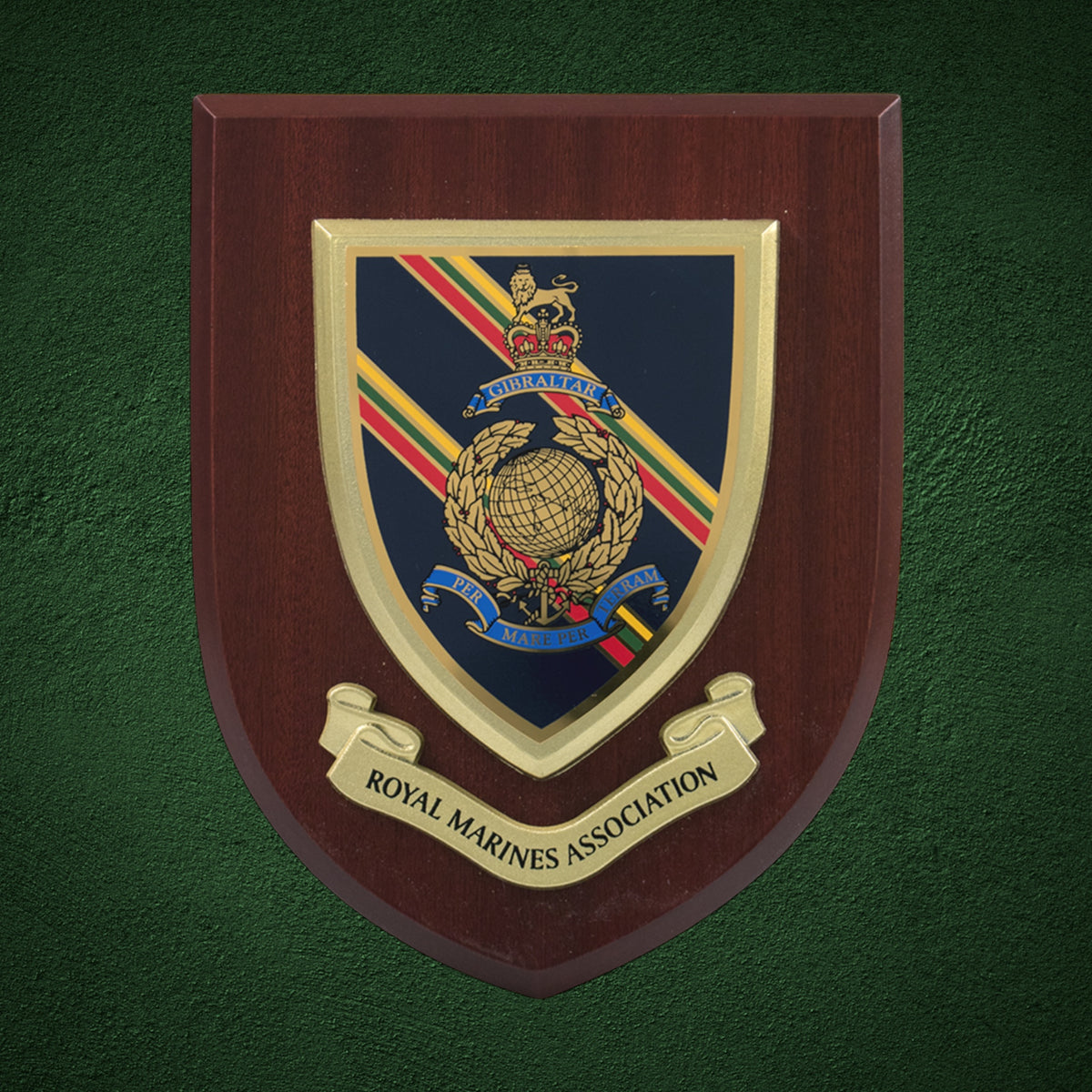 Royal Marines Association Plaque – Royal Marines Shop