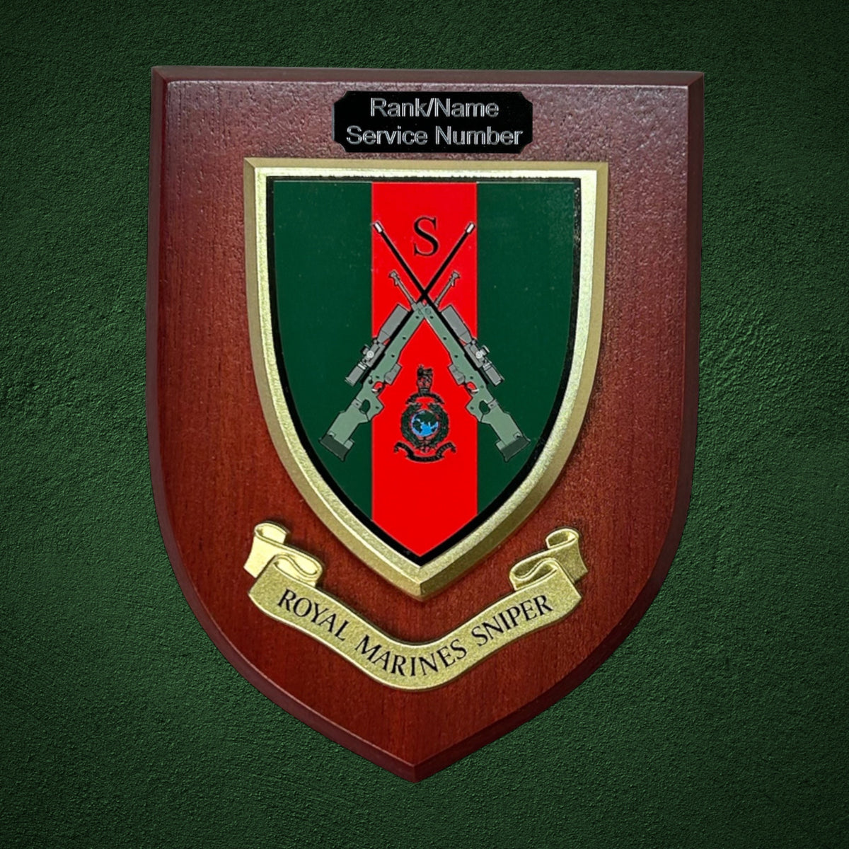 RM Sniper Plaque – Royal Marines Shop