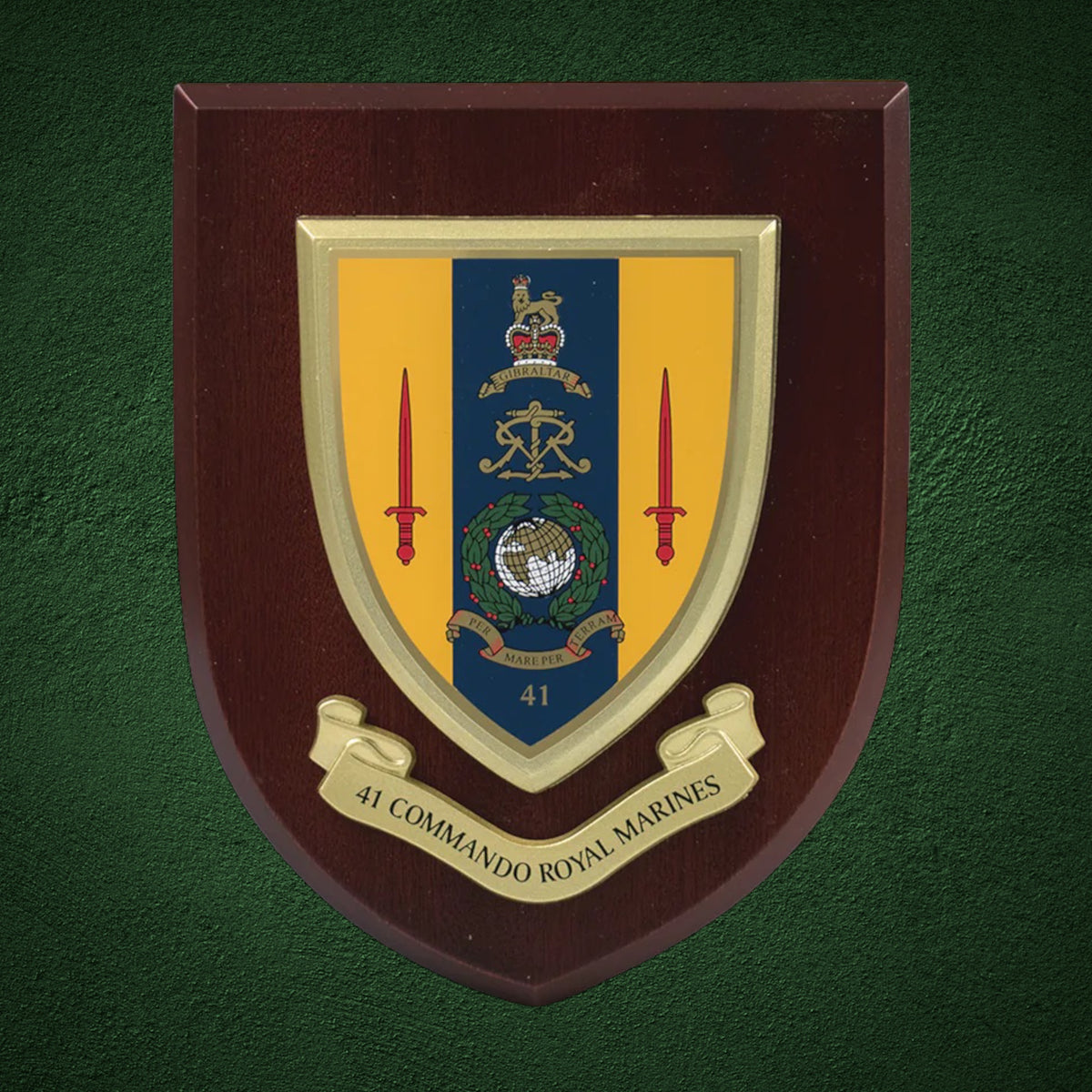 41 Commando Plaque – Royal Marines Shop