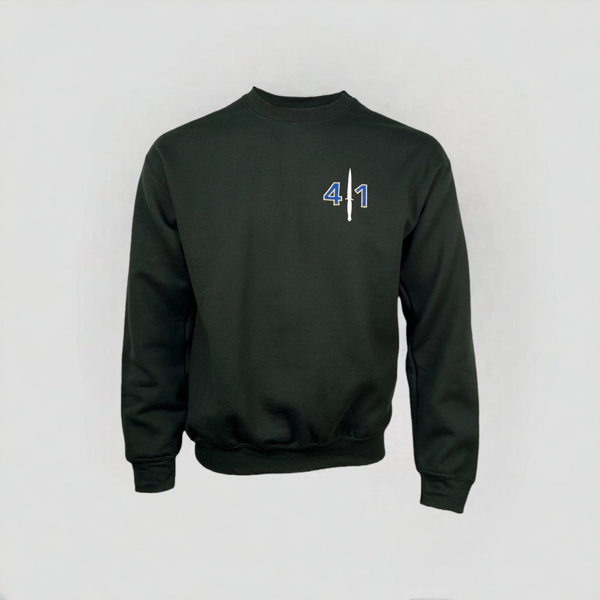 41 Commando Embroidered Bottle Green Sweatshirt – Royal Marines Shop