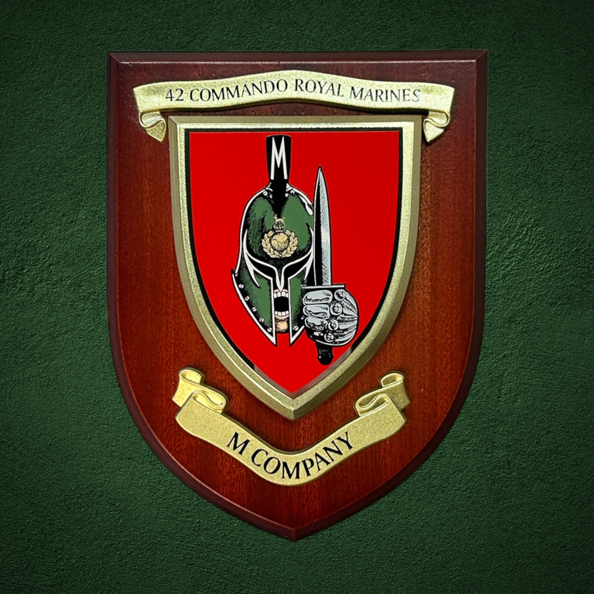M Company 42 Commando Plaque – Royal Marines Shop