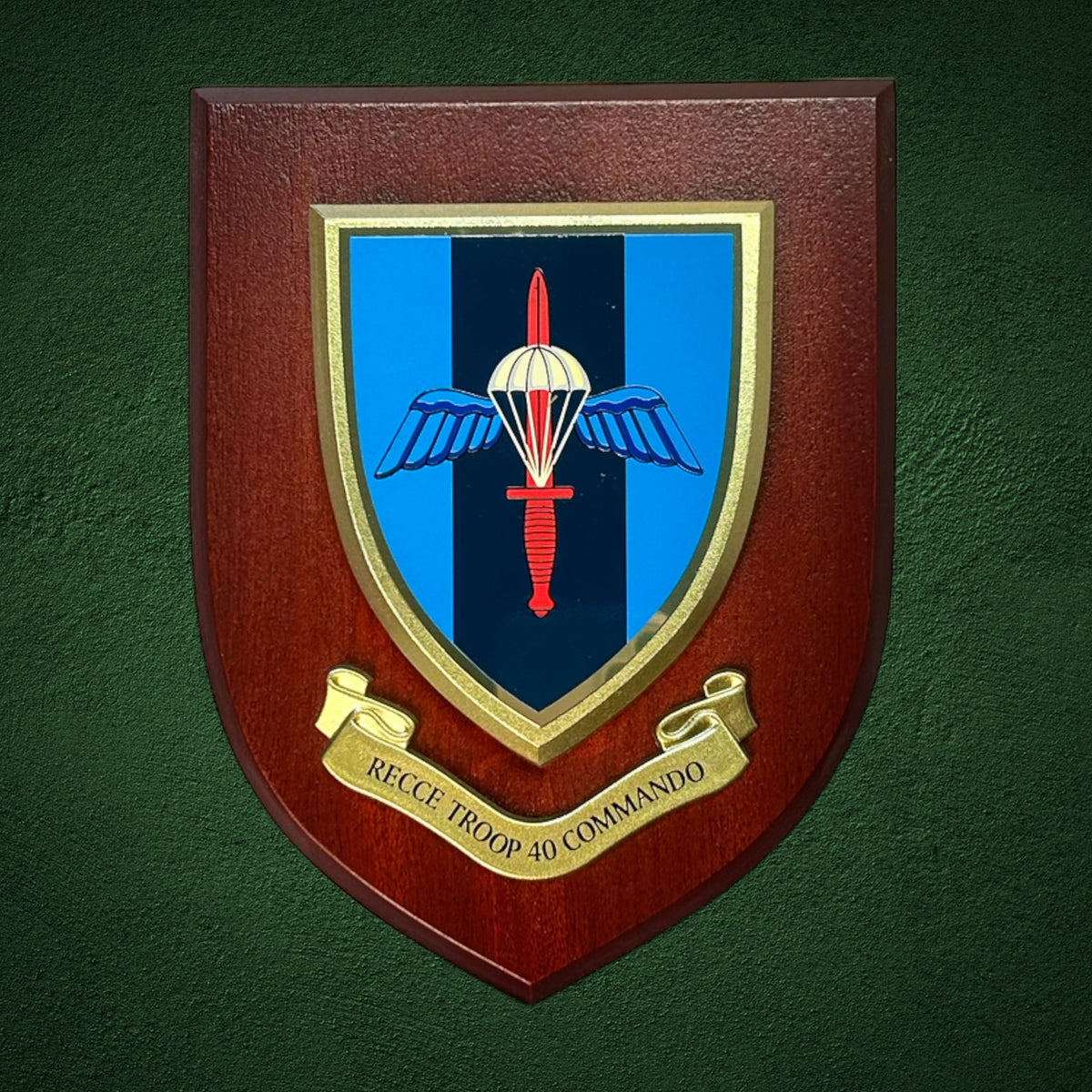RECCE Troop 40 Commando Plaque – Royal Marines Shop