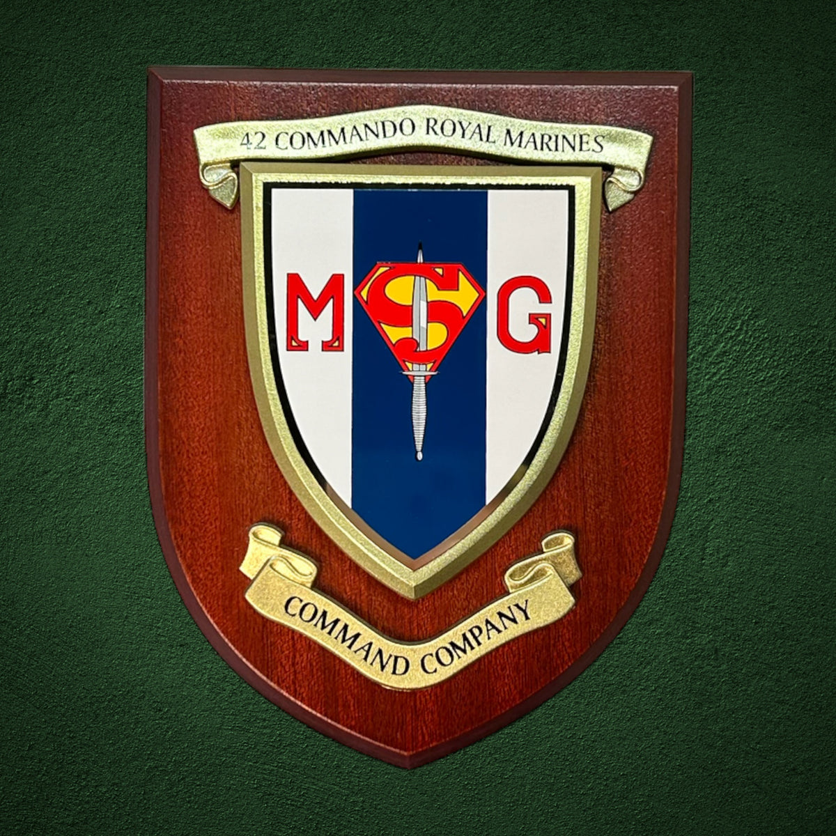 MSG 42 Commando Plaque – Royal Marines Shop