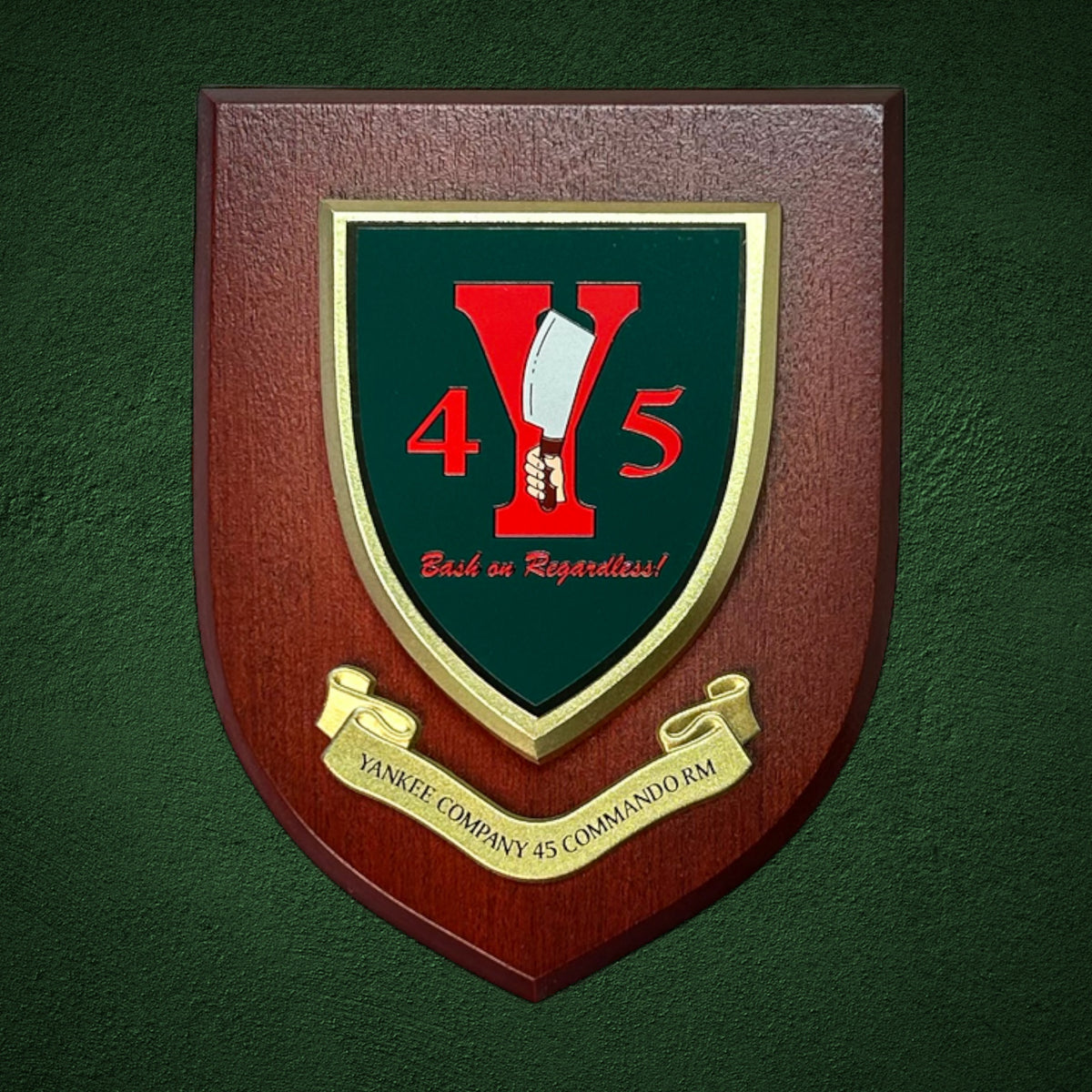 Yankee Company 45 Commando Plaque – Royal Marines Shop